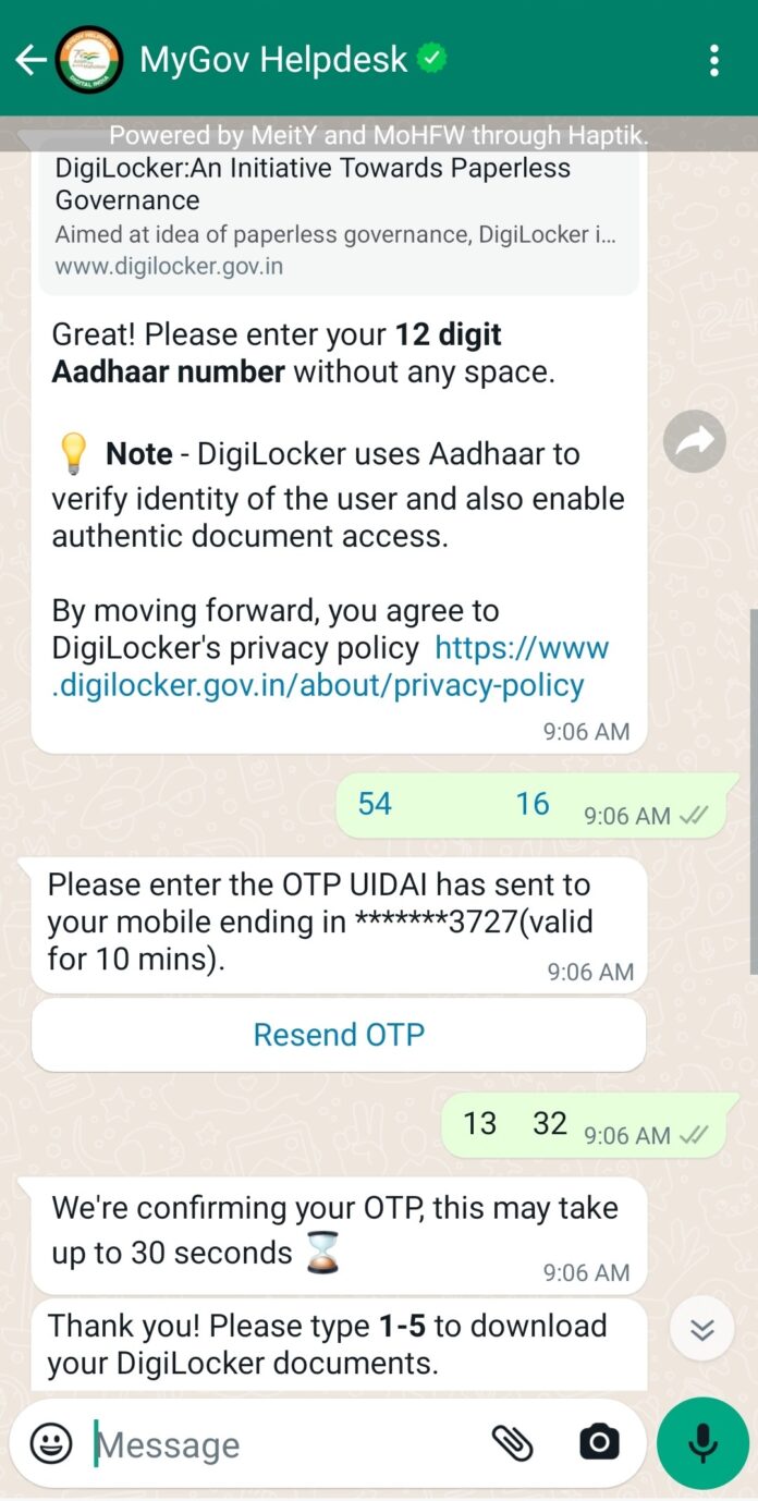 How To Download Document WhatsApp From DigiLocker - gujaratschool